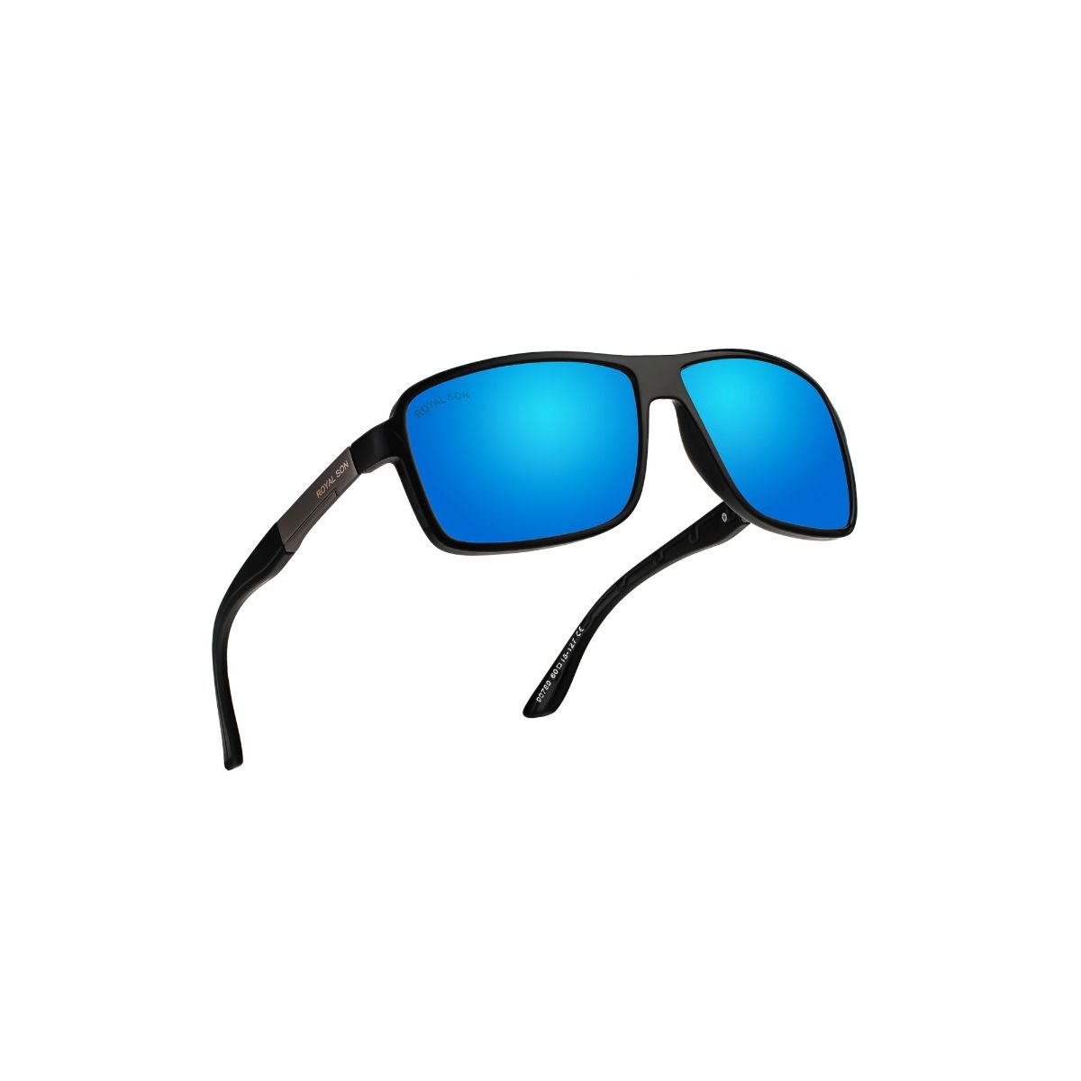 Buy Royal Son Rectangular Polarized Men Sunglasses Blue Lens - CHI00123 ...
