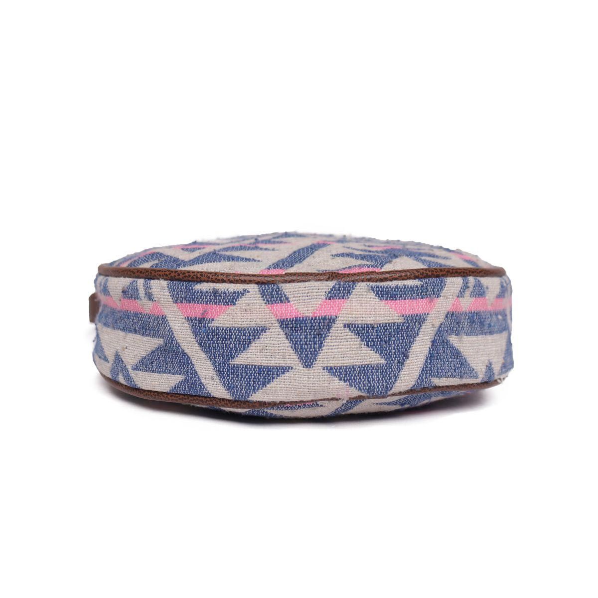 Buy Astrid Multicolor Textured Round Sling Bag Online