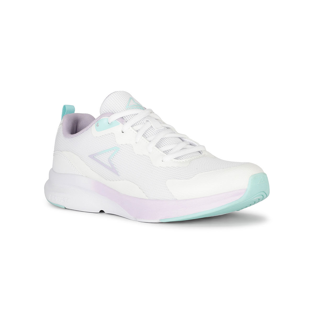 Buy Power Women White Lace-Ups Sports Shoes Online