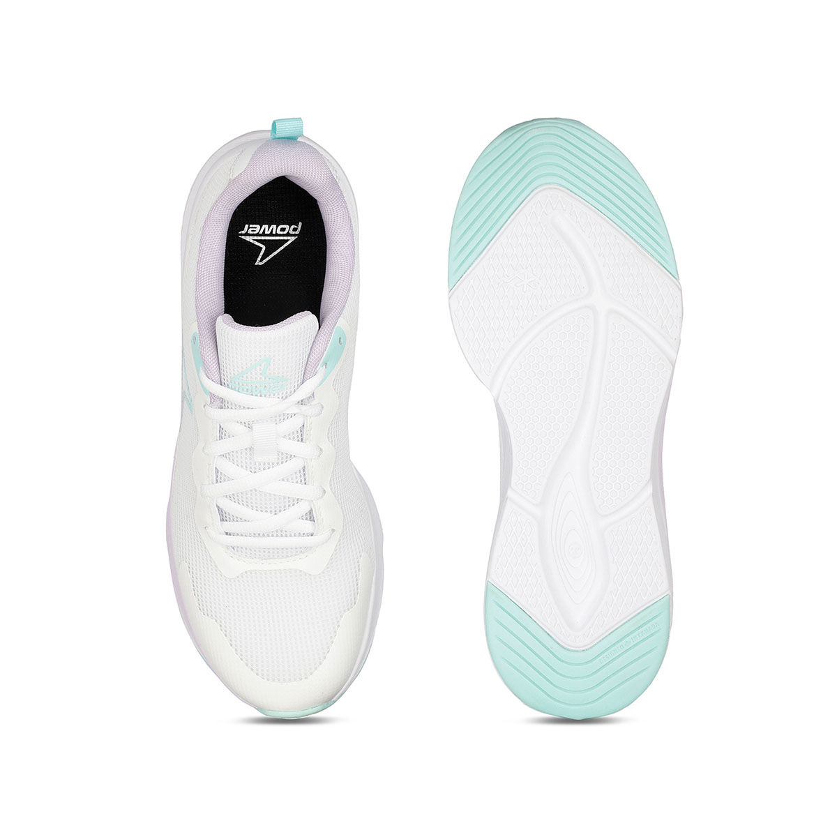 Buy Power Women White Lace-Ups Sports Shoes Online