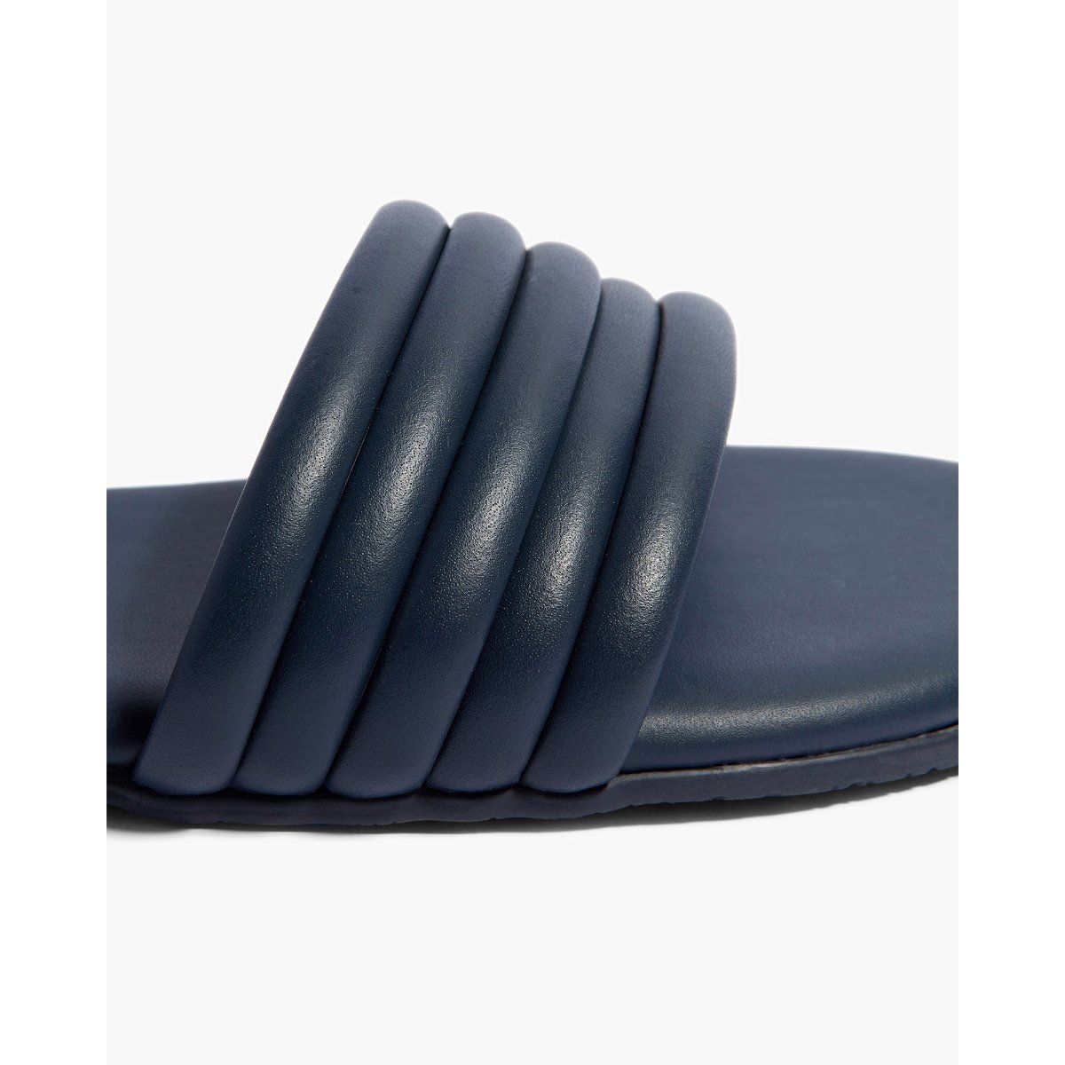 Buy IRUSSH Memory Foam Sana Navy Blue Sliders Online