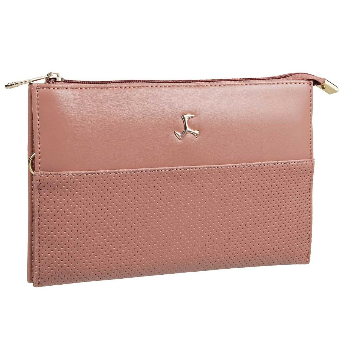 Buy Mochi Textured Peach Wallet Online