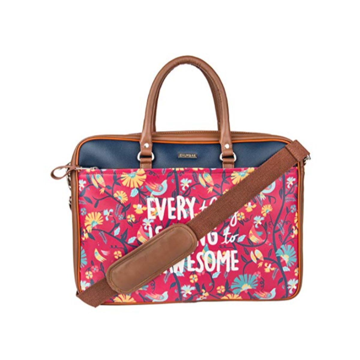 Buy Chumbak Everything Is Going To Be Okay Laptop Bag Online