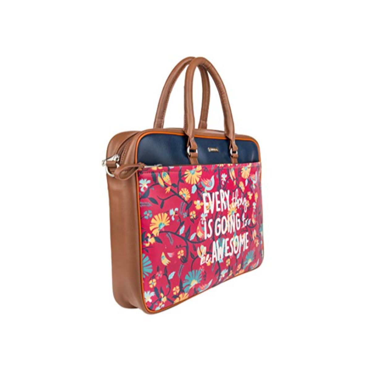 Buy Chumbak Everything Is Going To Be Okay Laptop Bag Online