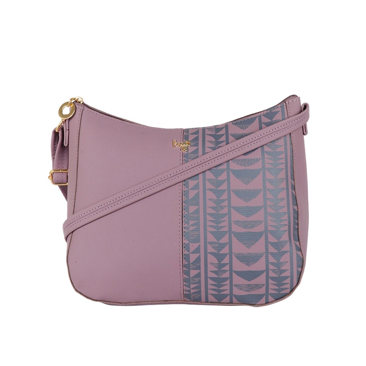 Buy Baggit History Com Purple Sling Bag Online