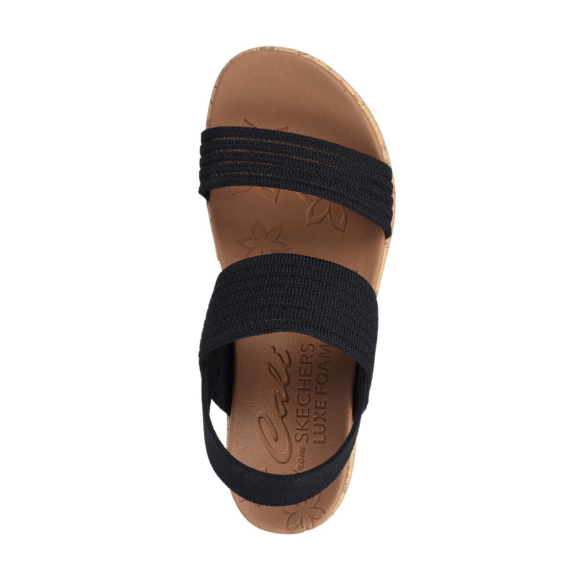 SKECHERS Beverlee Sheer Luck Black Sandals: Buy SKECHERS Beverlee Sheer ...