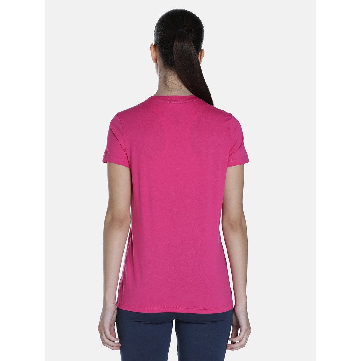 Buy Puma Graphic Womens Pink T-Shirt Online