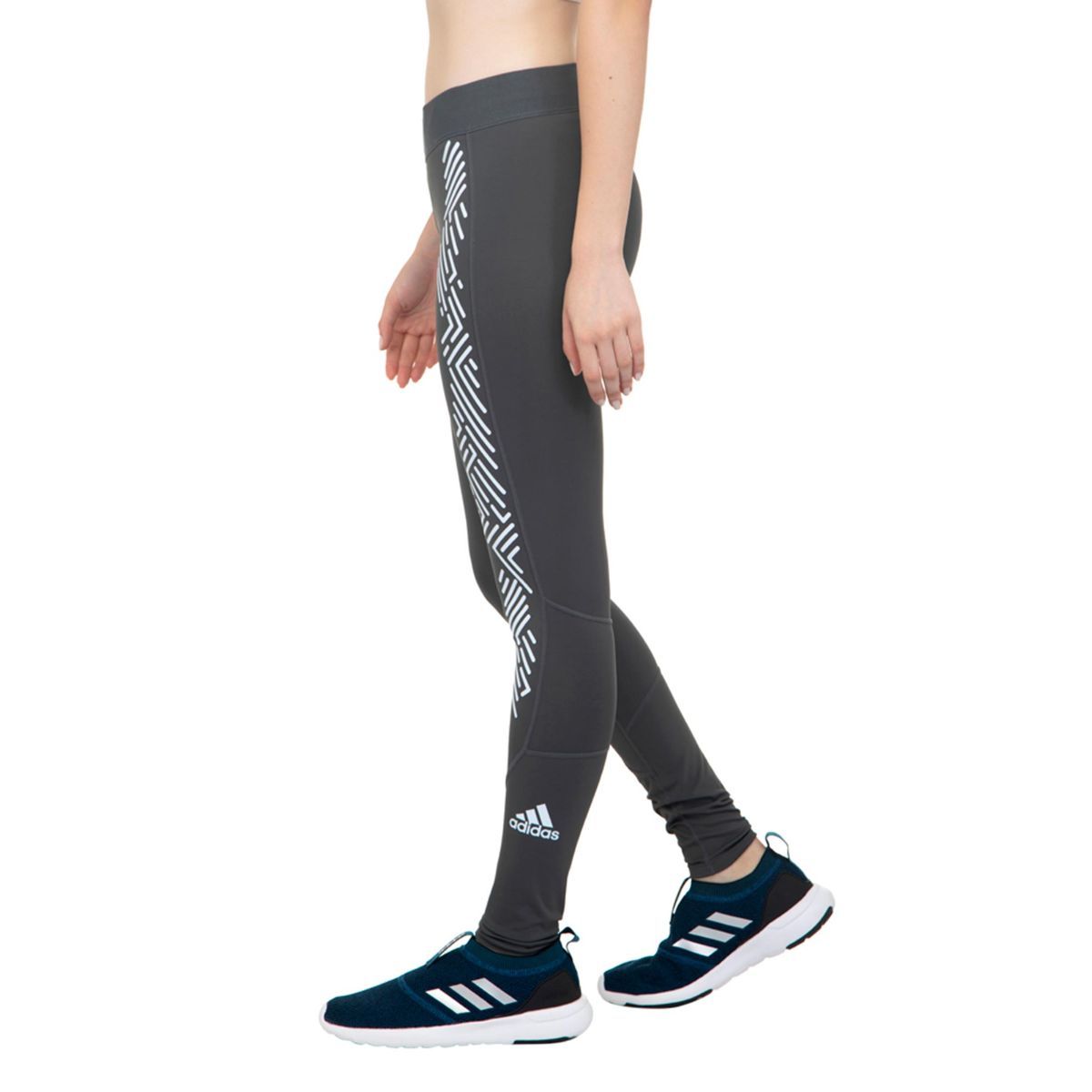 Buy adidas Ask Graphic Tight - Grey Online