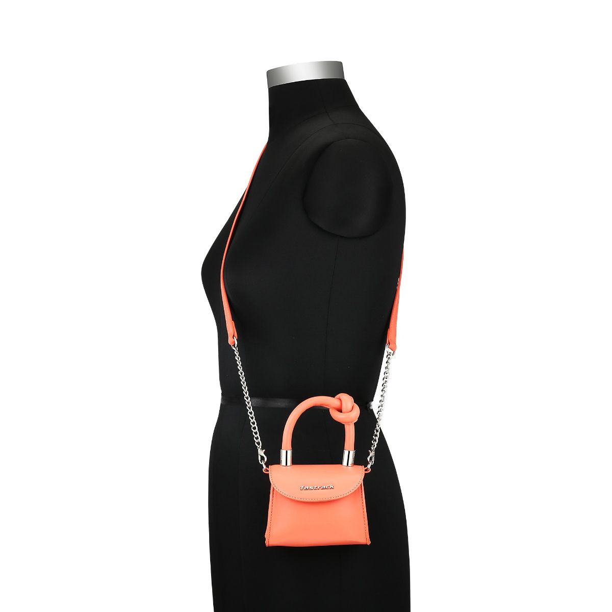 Buy Fastrack Pink Punch Compact Sling Bag for Women Online