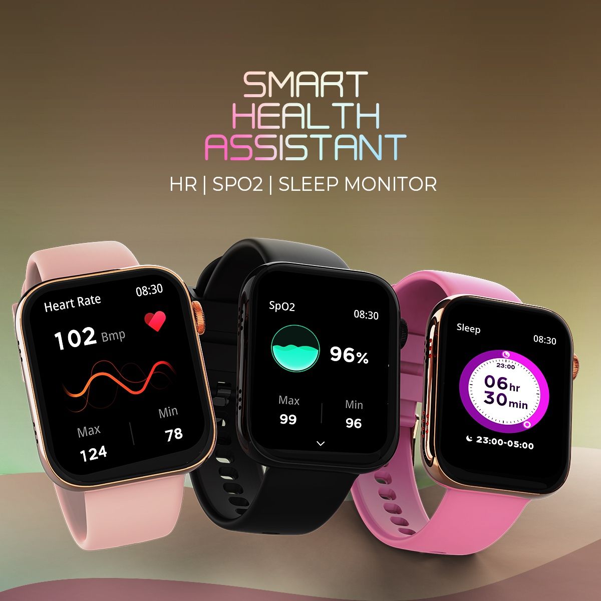 Buy PA Maxima Max Pro Coral 1.9"Ultra HD Curved Display 600 Nits Premium Metallic Smart Watch (M ...