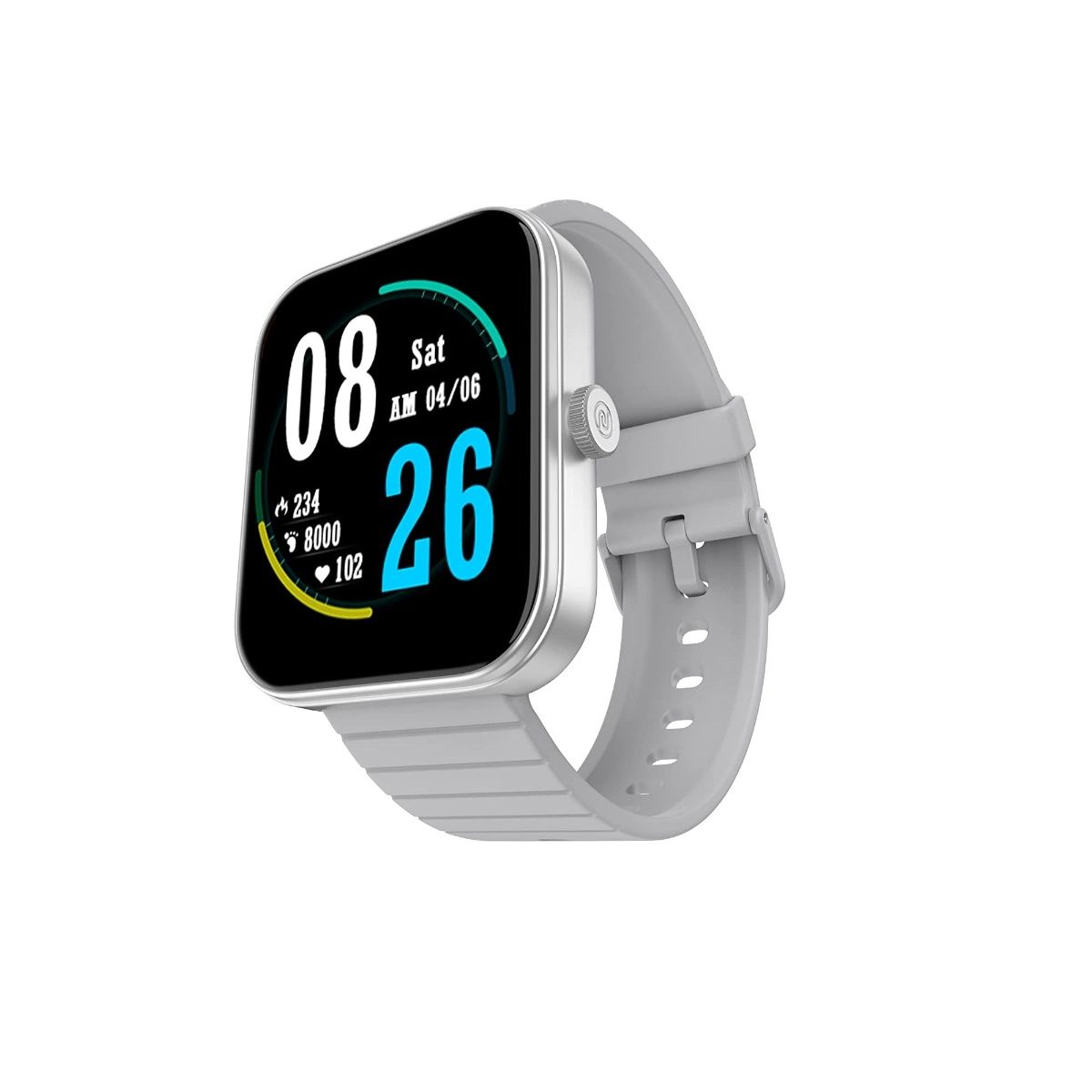 Buy Noise ColorFit Pulse 3 Smartwatch-Silver Grey Online Buy Noise ColorFit Pulse 3 Smartwatch-Silver Grey Online