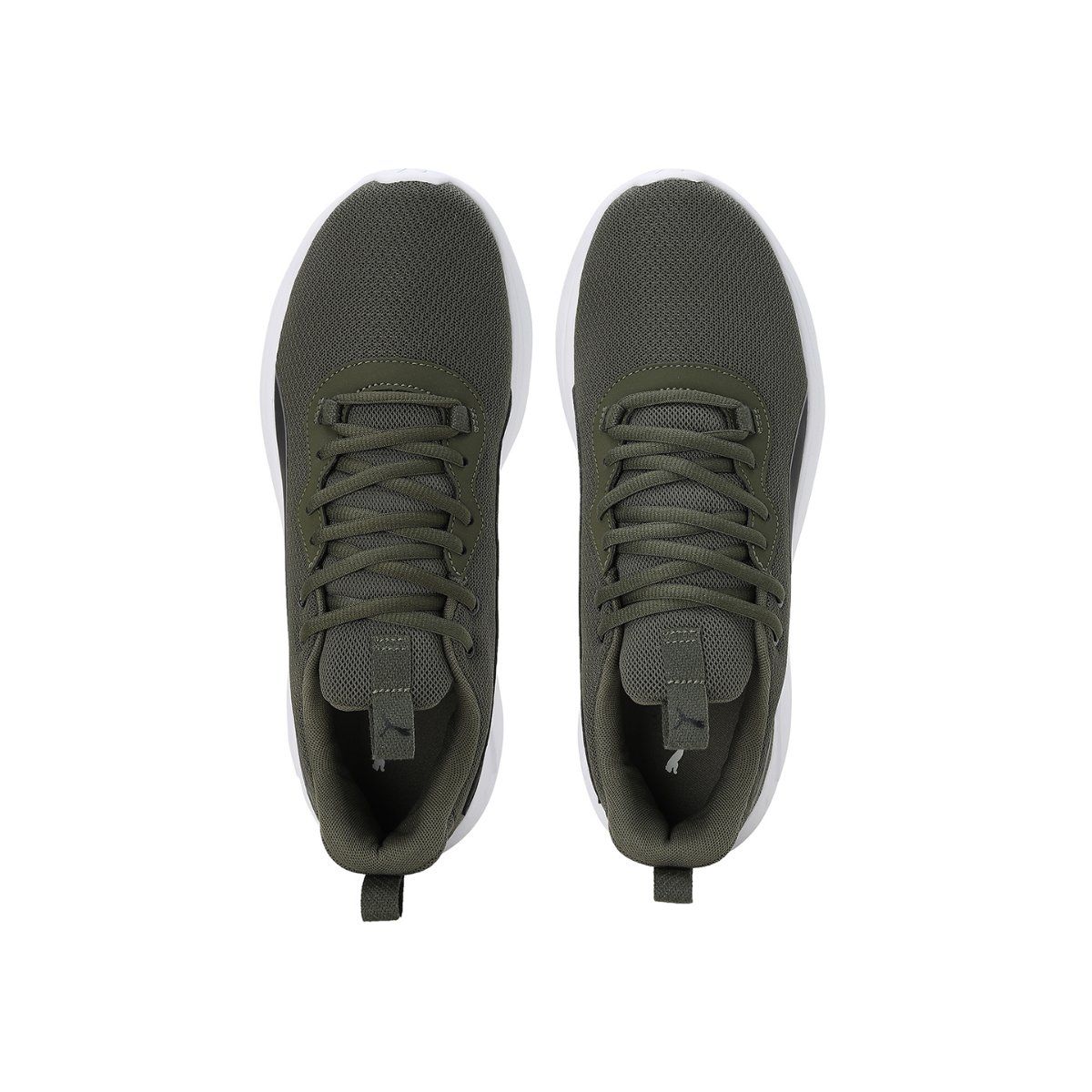 Puma Resolve Modern Unisex Green Running Shoes: Buy Puma Resolve Modern ...