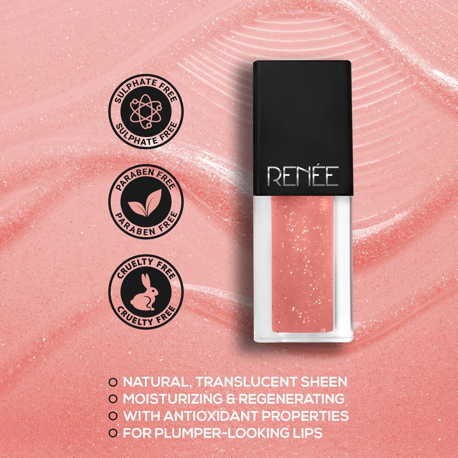 Renee Cosmetics See Me Shine Lip Gloss: Buy Renee Cosmetics See Me ...