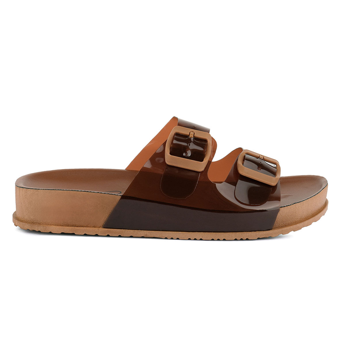 Buy London Rag Solid Tan Sliders Online
