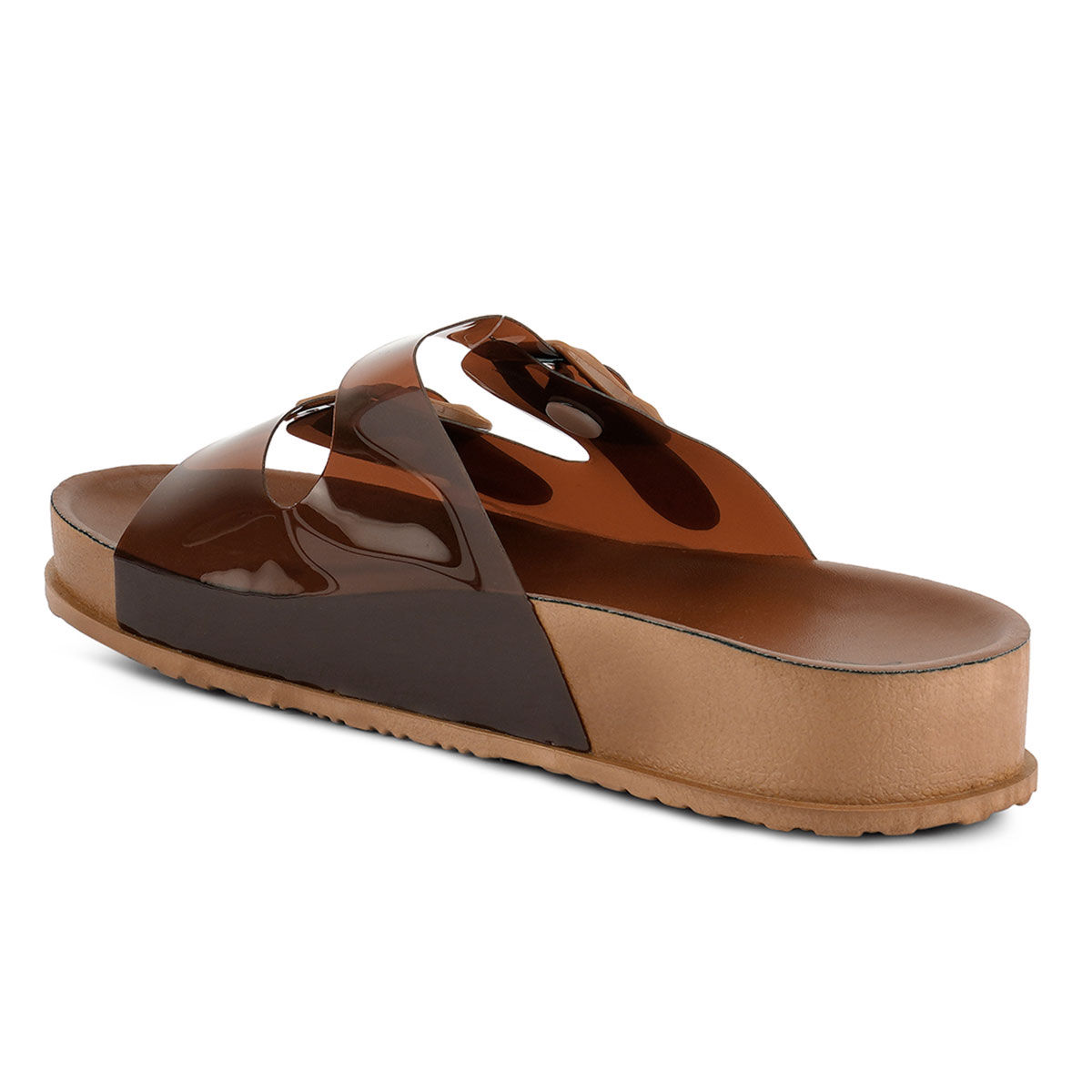 Buy London Rag Solid Tan Sliders Online