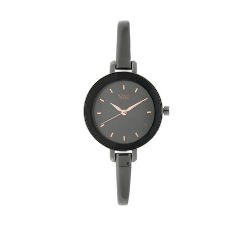 Titan Raga Women Black Analogue Watch 2575QM01 | atelier-yuwa.ciao.jp