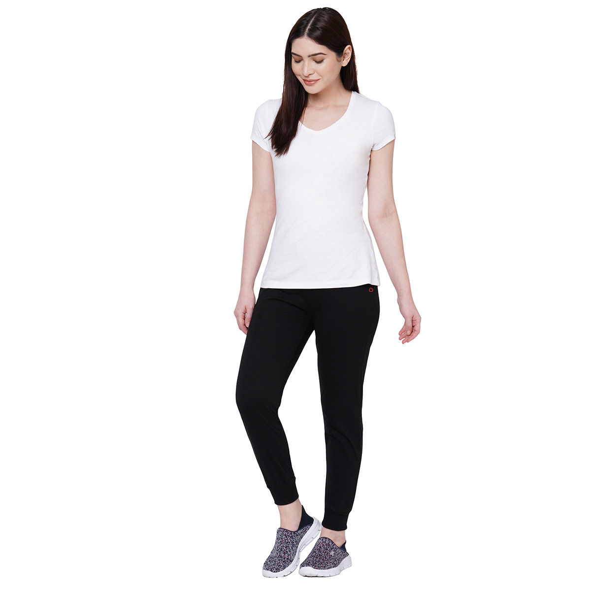 Buy Sweet Dreams Women Solid Cotton Rich Lounge Pants/pyjamas-jet Black ...