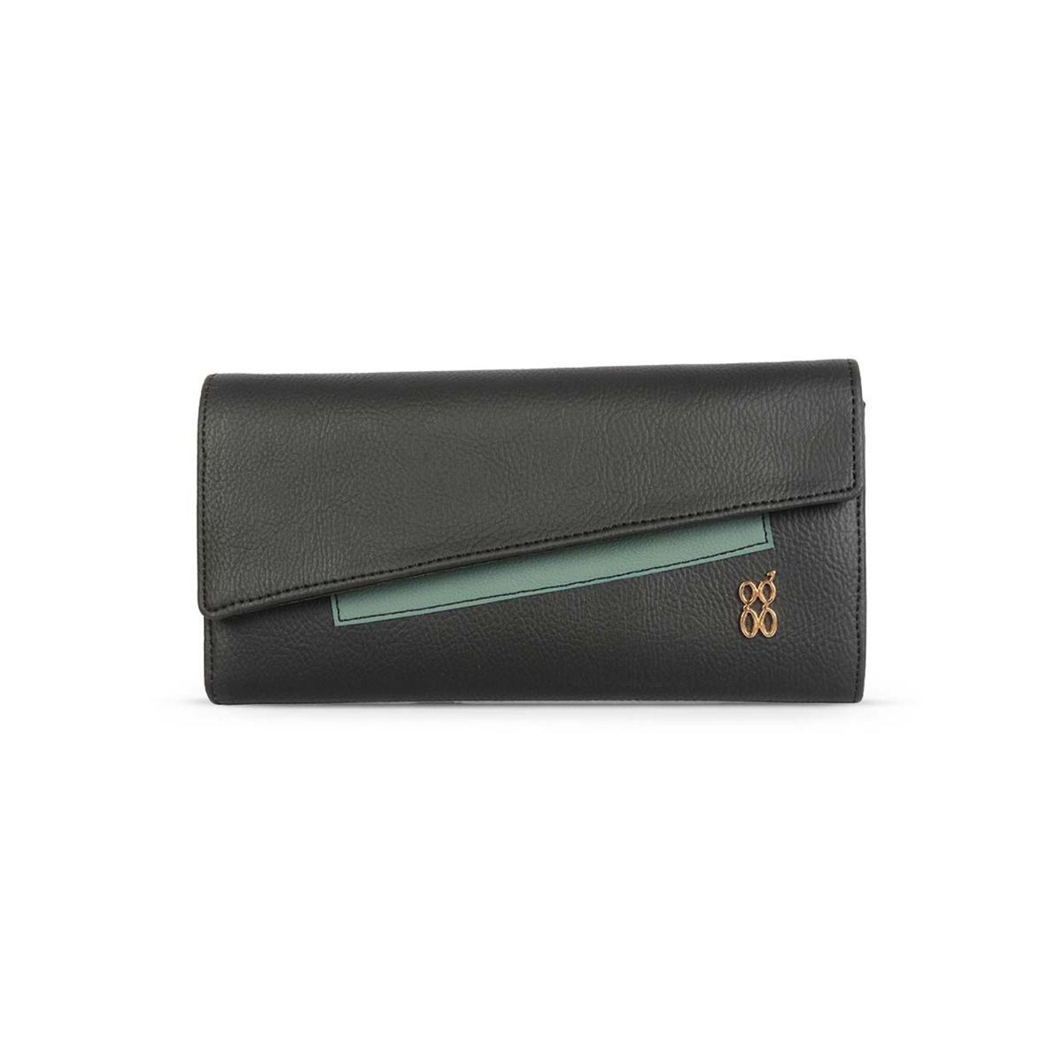 Buy Baggit Trinica Black Large Wallet Online