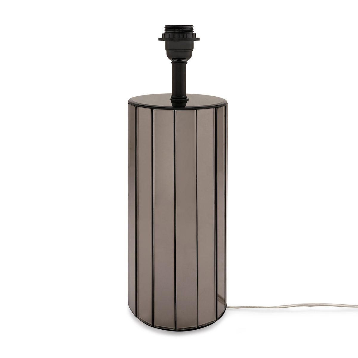 Buy Pure Home + Living Beige Glass Lamp Stand Online