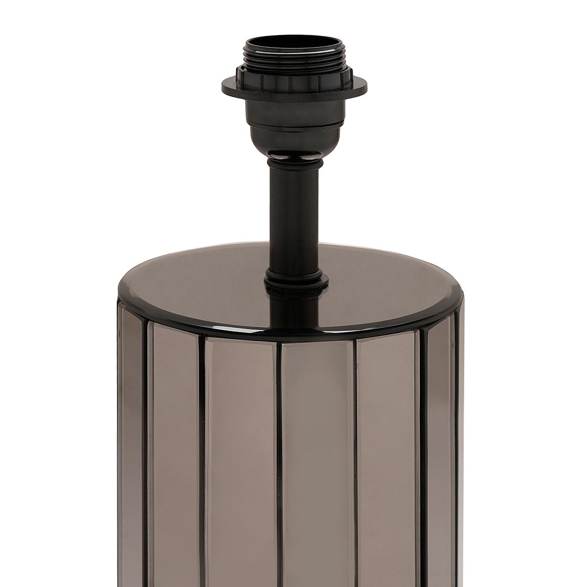 Buy Pure Home + Living Beige Glass Lamp Stand Online