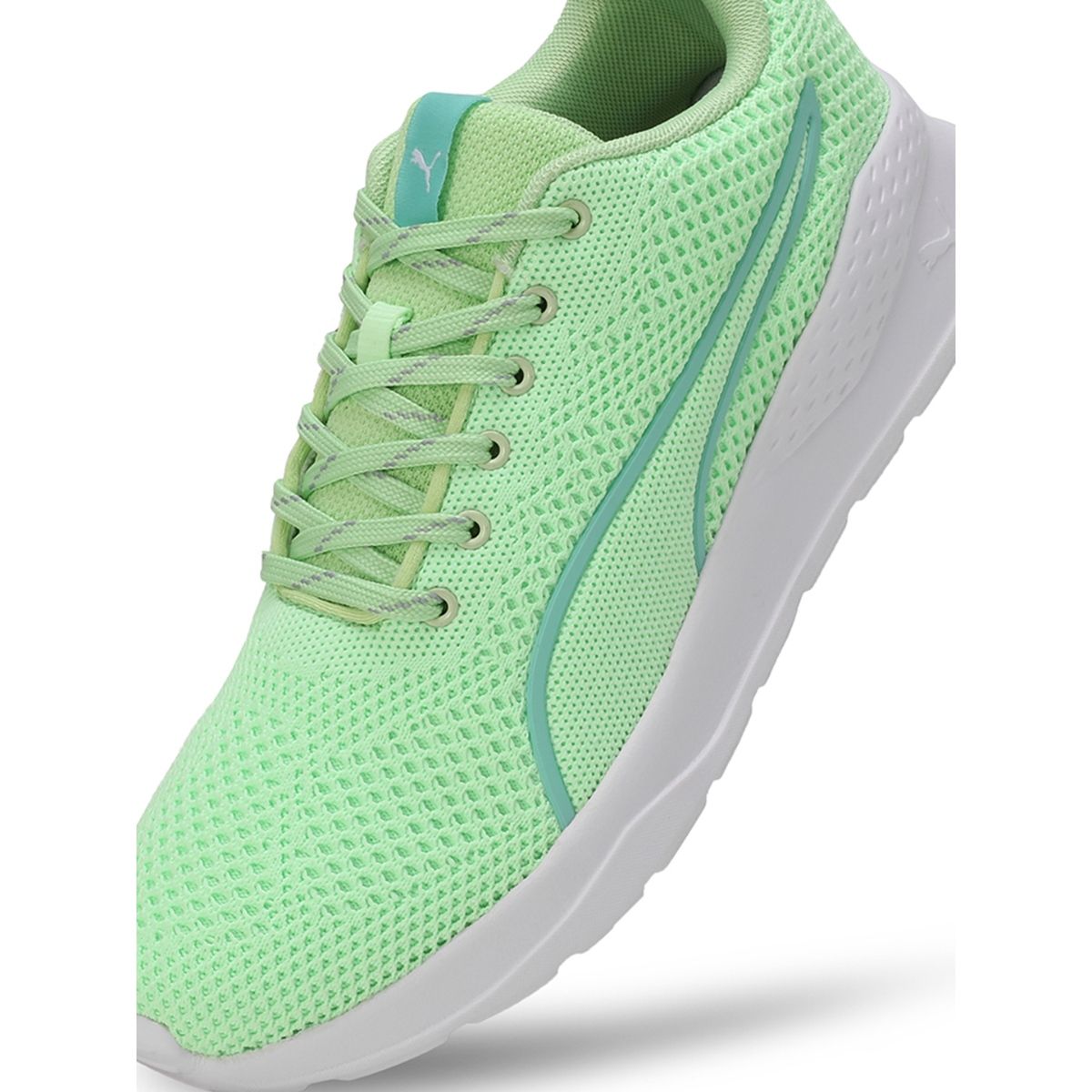 Buy Puma Lightstorm Womens Green Sneakers Online