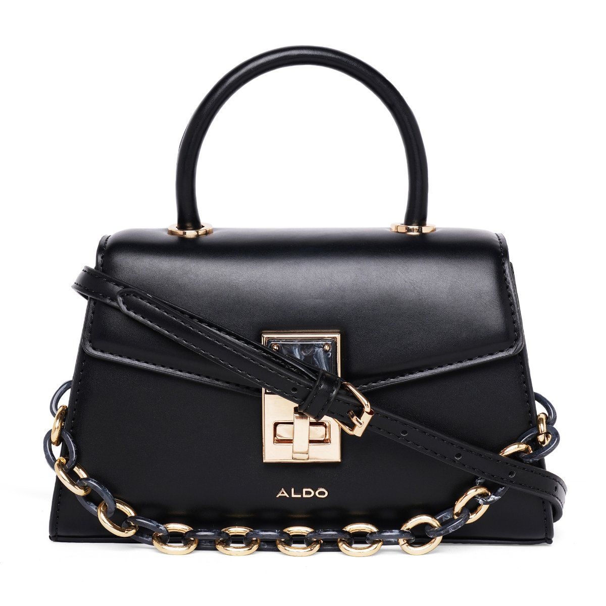 Buy Aldo Yasmyn001 Black Handbags Online