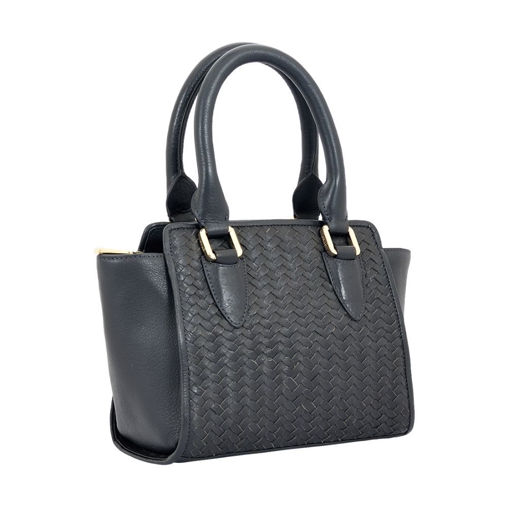 Buy Eske Celeste Leather Small Tote Bag,Blue Online