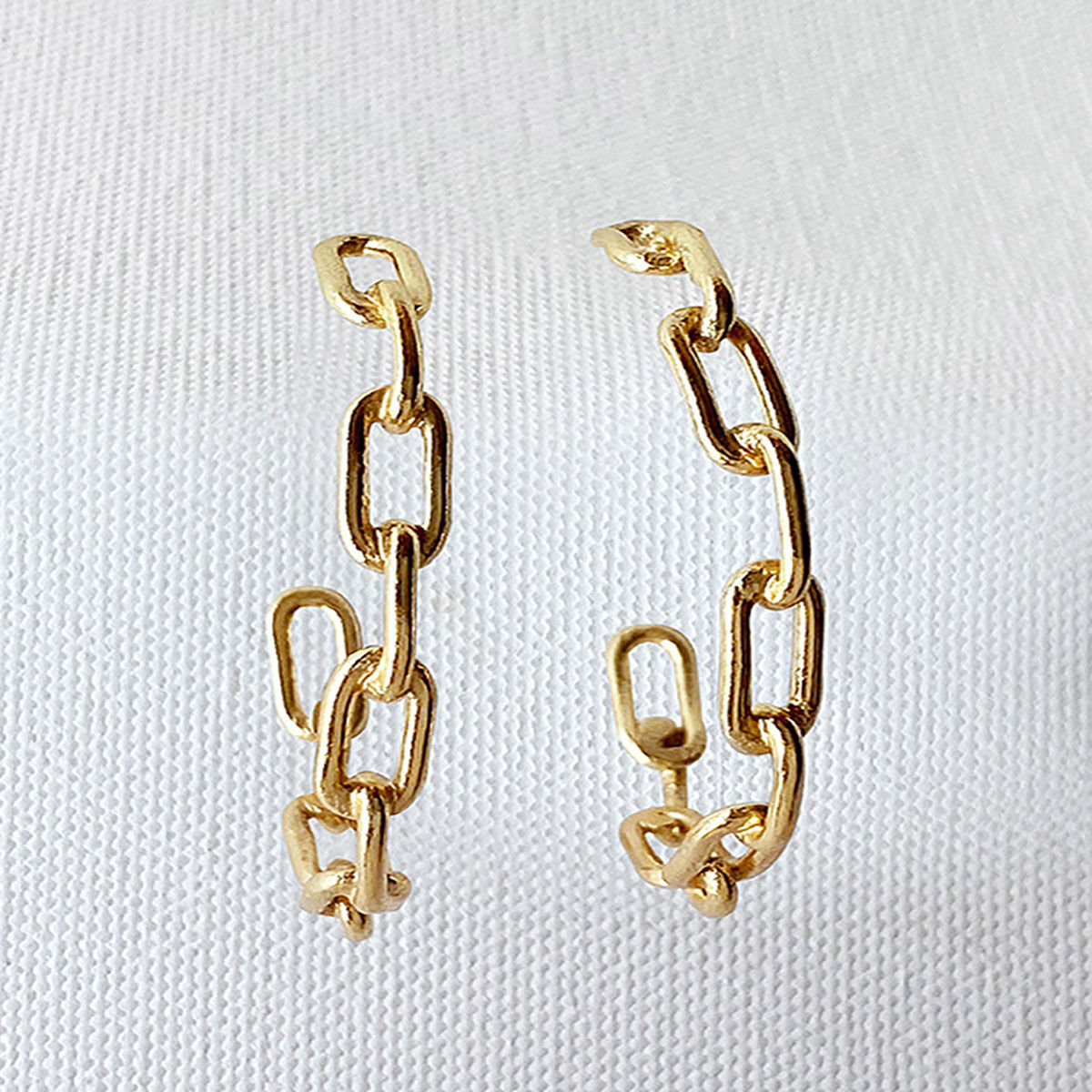 Buy Tipsyfly Delicate Chain Hoops Online