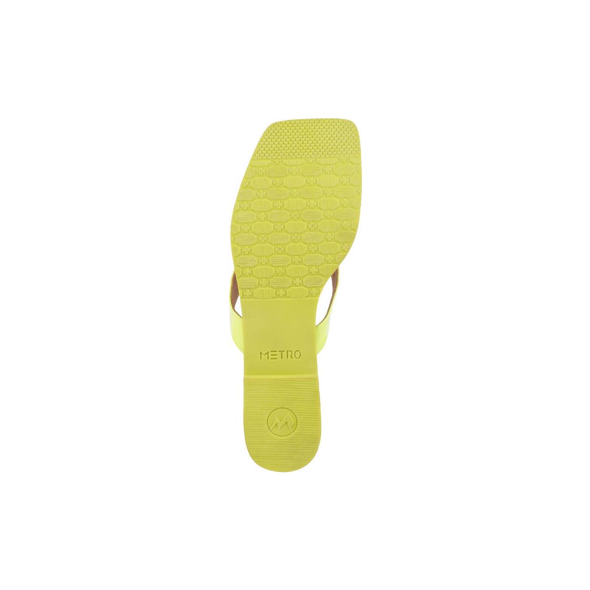 Buy Metro Womens Green Flat Chappals Online