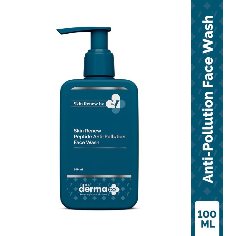 Buy The Derma Co X Dr. V Skin Renew Peptide Anti-Pollution Face wash Online