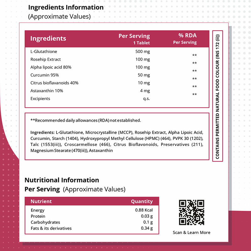 Buy Punh Skin Radiance Tablets Online