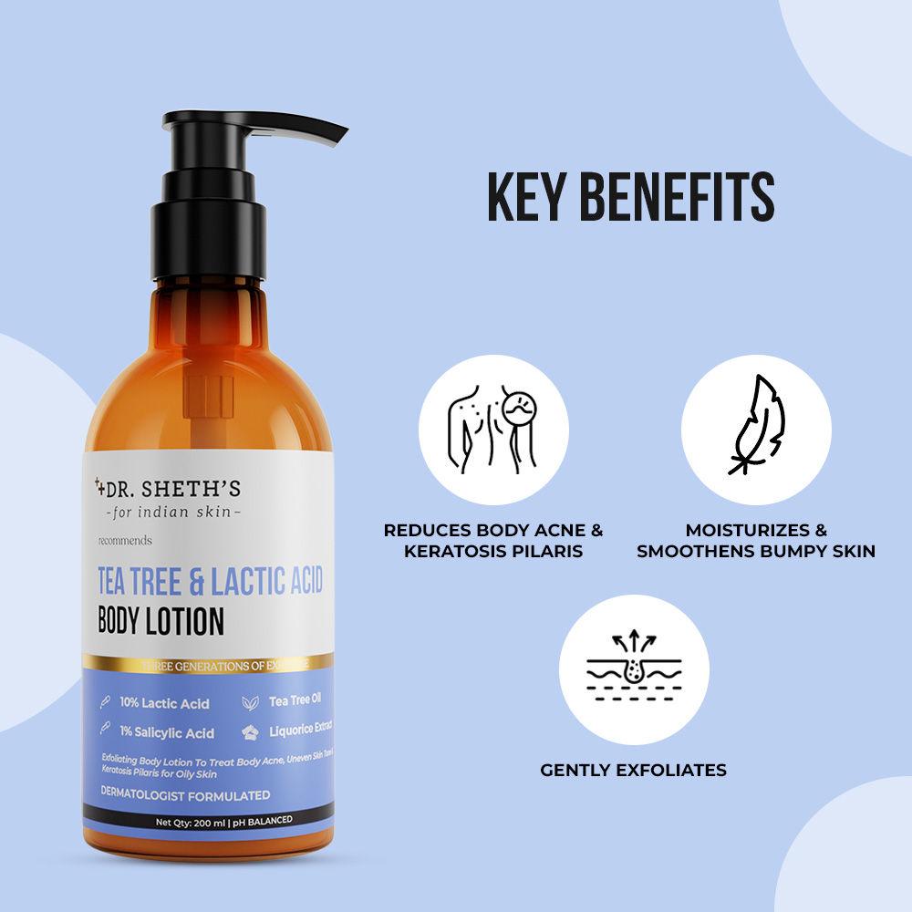Dr Sheths Tea Tree And Lactic Acid Body Lotion Buy Dr Sheths Tea Tree And Lactic Acid Body
