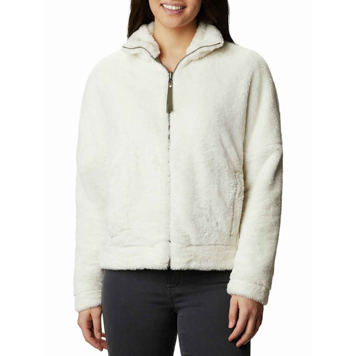 Columbia Women White Bundle Up Full Zip Fleece Jackets: Buy Columbia Women White Bundle Up Full ...