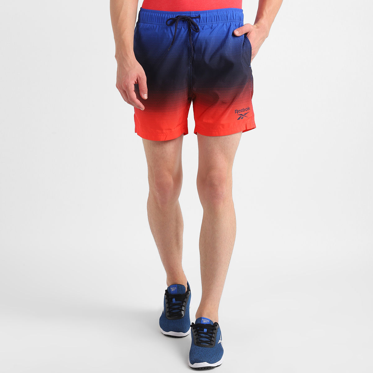 Buy Reebok Mens Swim Short Doyle Multi-color Training Shorts Online