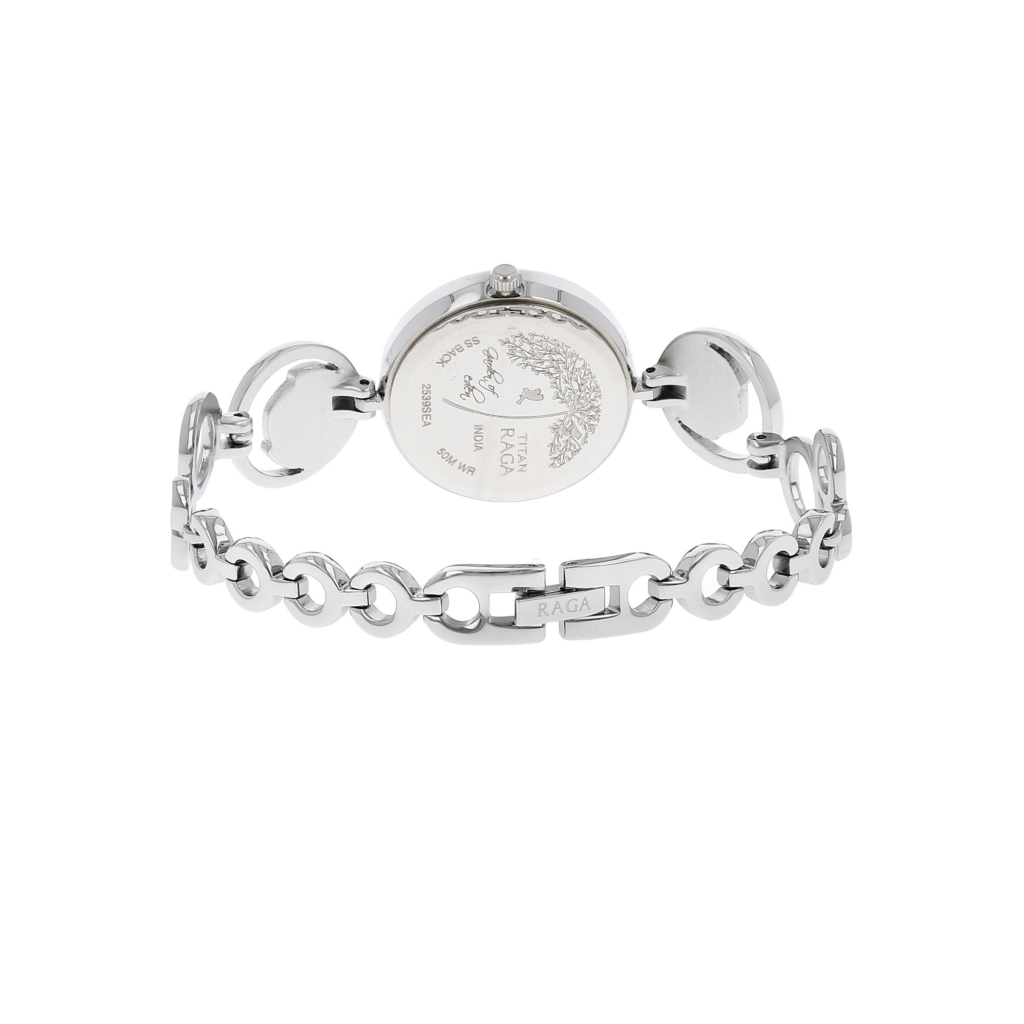 Buy Titan NM2539SM01 White Dial Analog Watch For Women Online