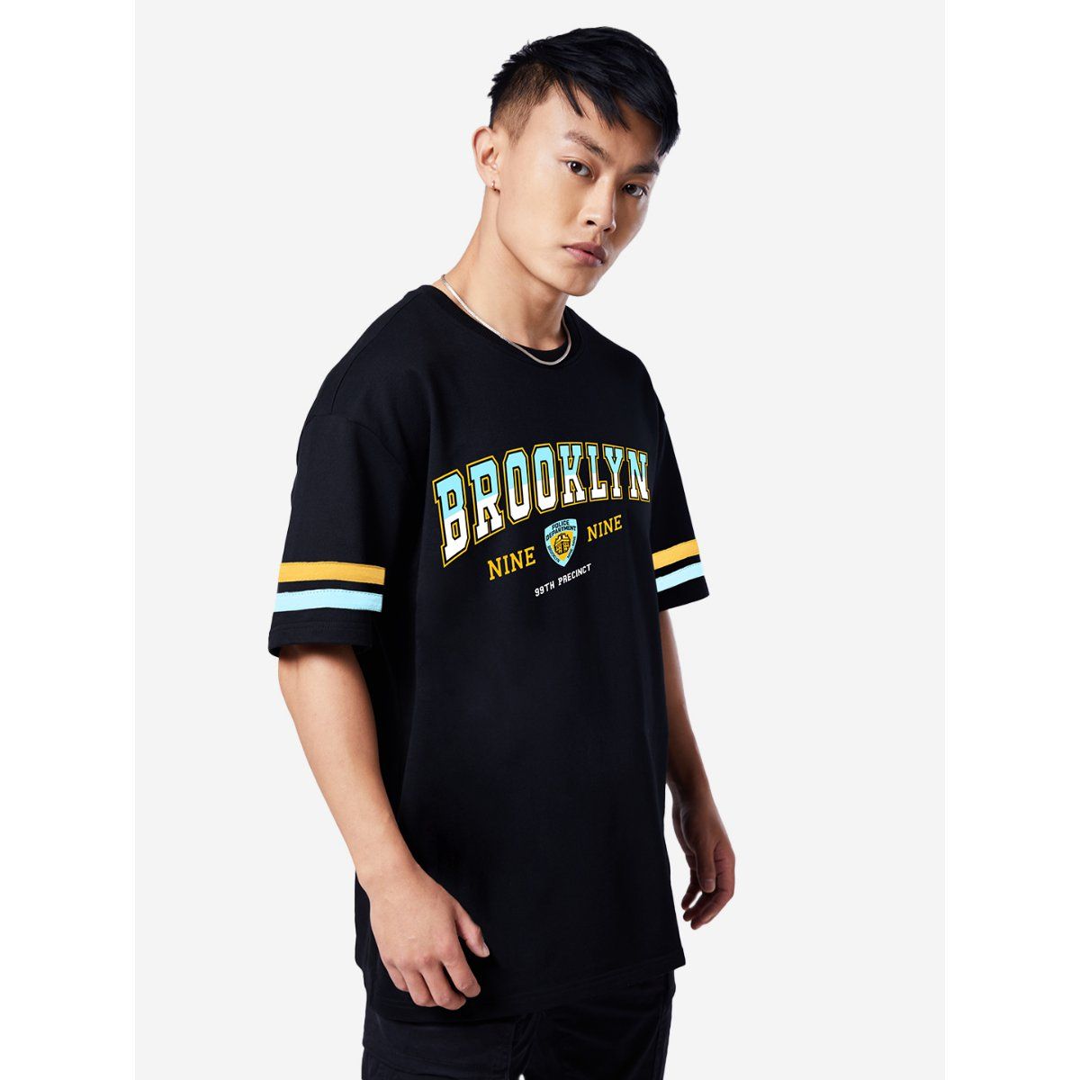 Buy The Souled Store Brooklyn Nine-Nine: 99th Precinct Men Oversized T ...