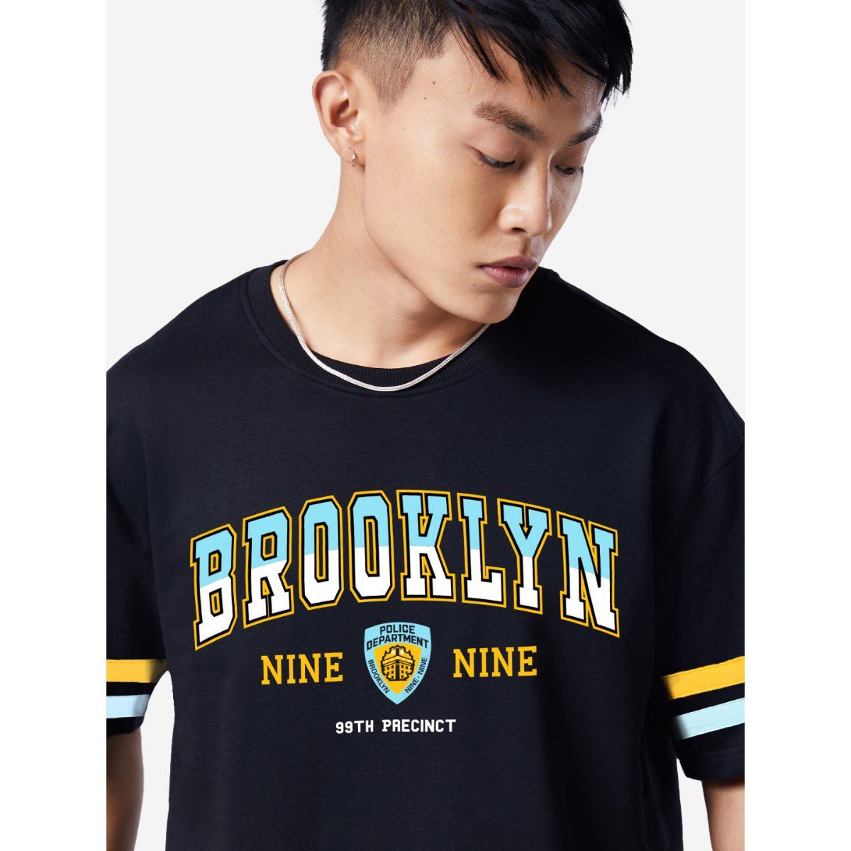 Buy The Souled Store Brooklyn Nine-Nine: 99th Precinct Men Oversized T ...