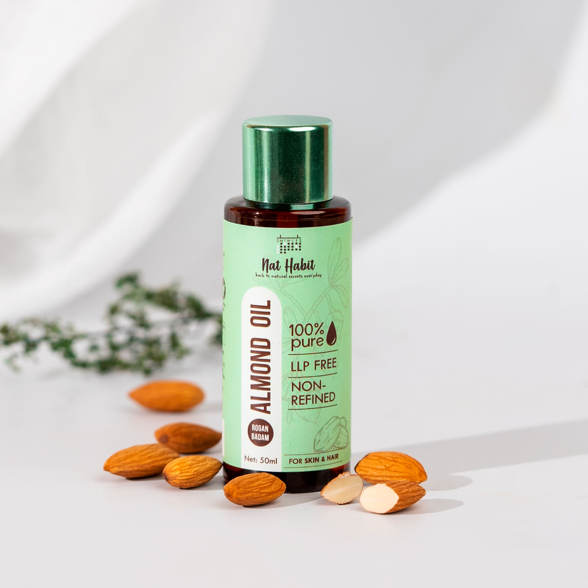 Nat Habit Pure Rogan Badam Almond Oil: Buy Nat Habit Pure Rogan Badam ...