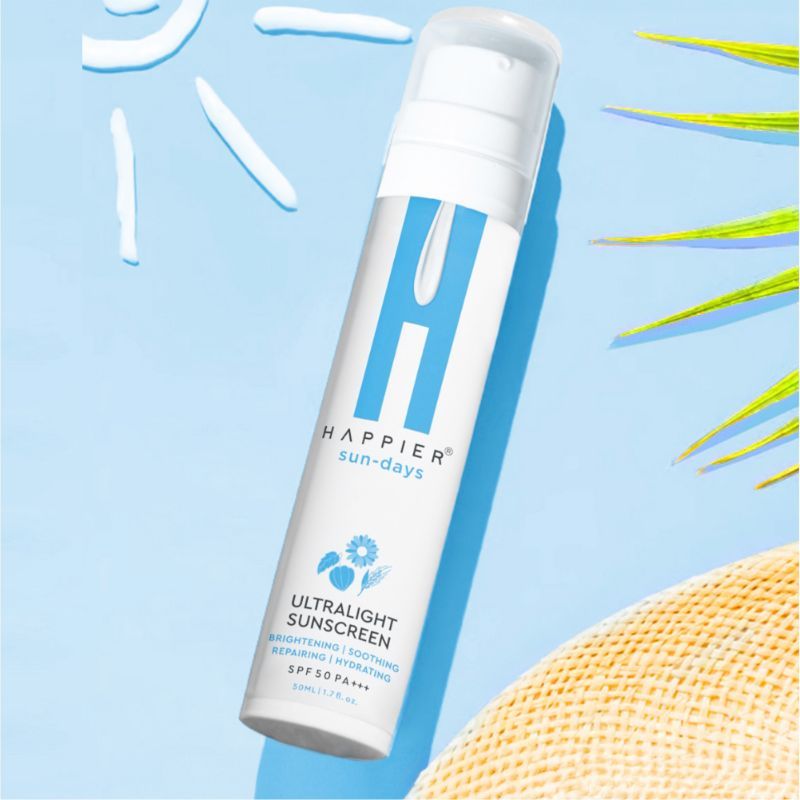 Buy Happier Ultralight Sunscreen Gel SPF 50 PA+++ Online