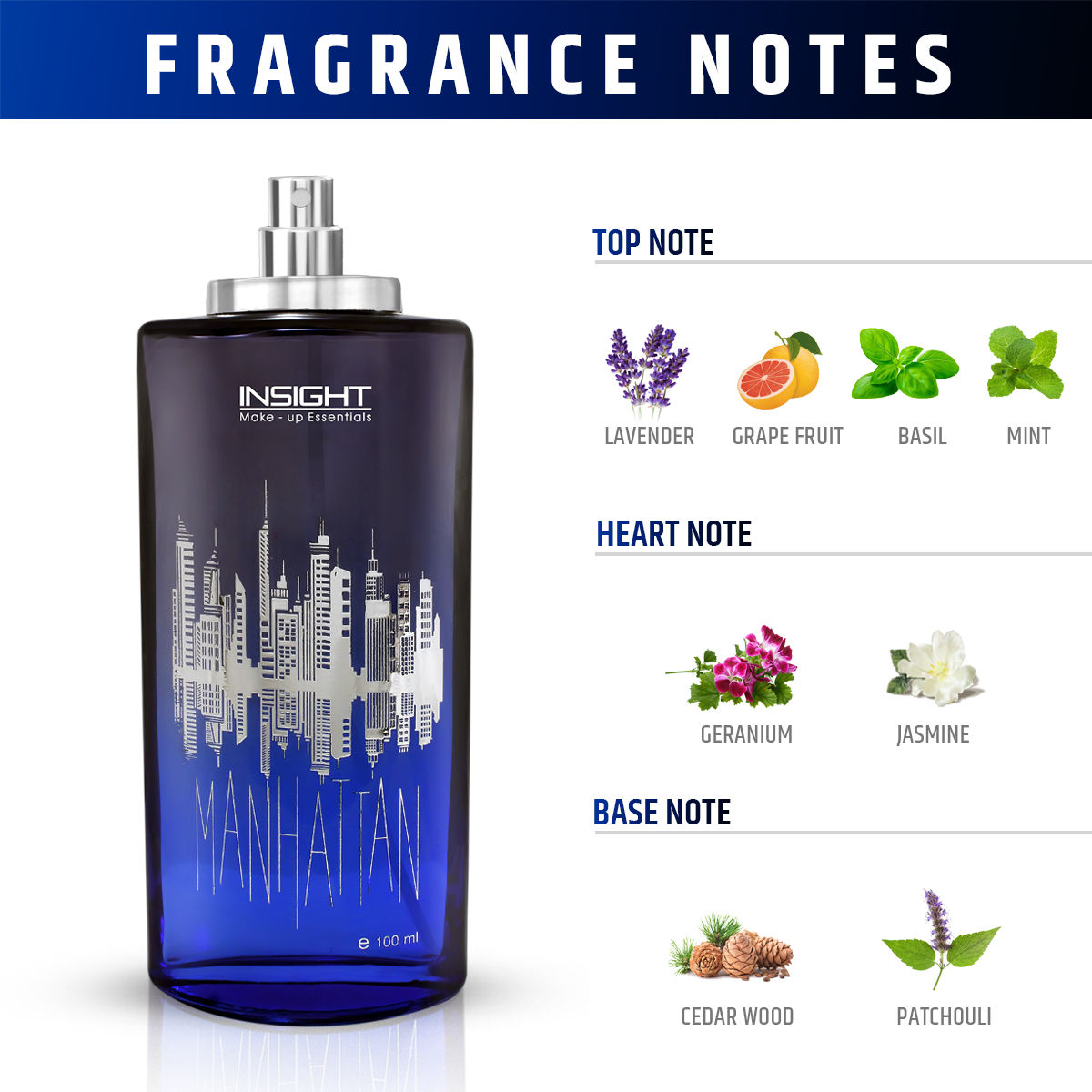 Buy Insight Cosmetics Manhattan Eau De Perfume For Her Online