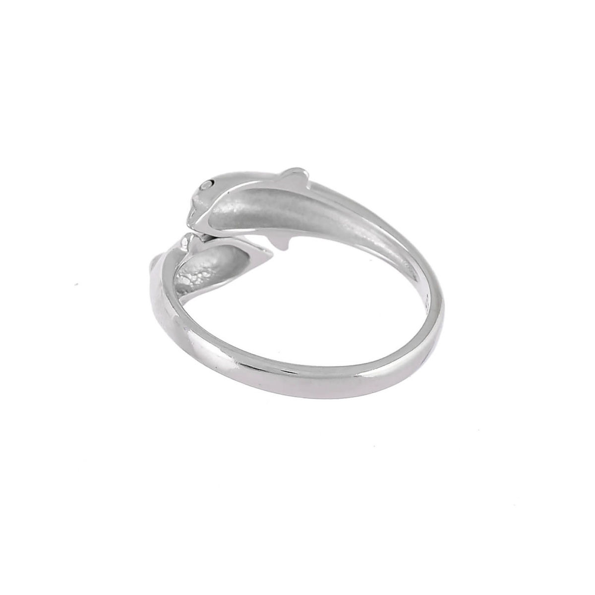 Buy Silvermerc Designs Silver Dolphin Ring Online