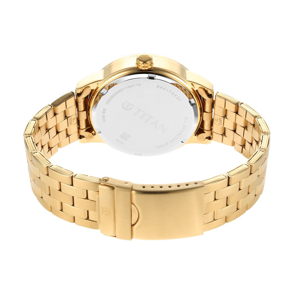 Buy Titan Regalia Opulent 9441YM01 White Dial Analog watch for Men ...