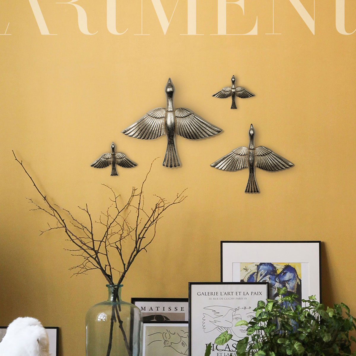 Buy The Artment Minimalist Flight To Freedom Wall Decor (Set of 4) Online