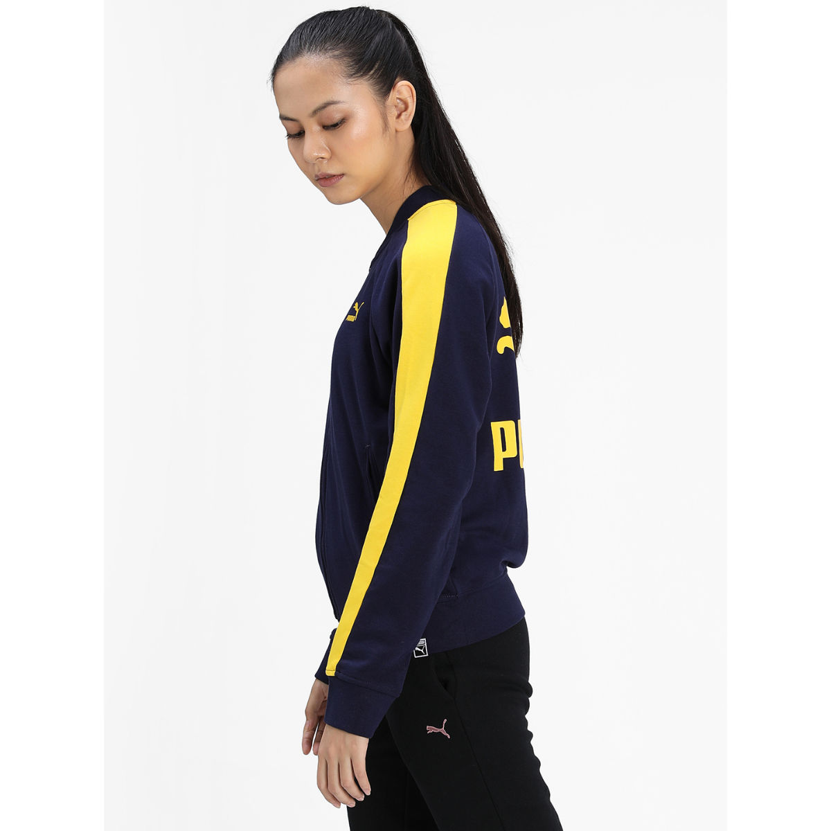 Buy Puma Classics Logo T7 Womens Blue Track Jacket Online