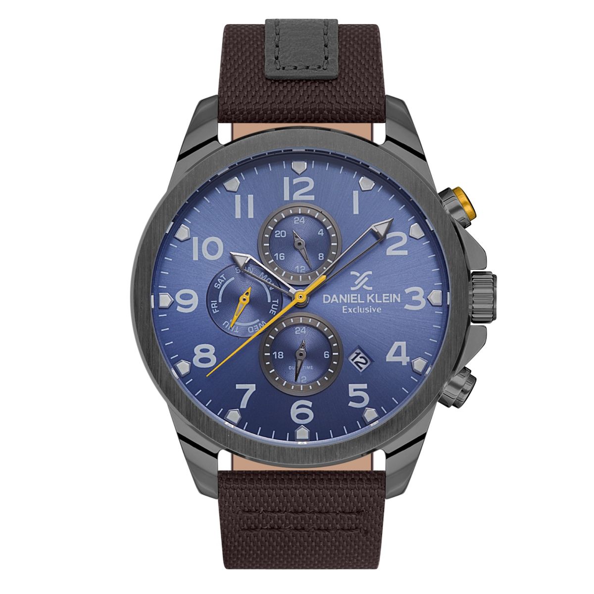 Buy Daniel Klein Navy Blue Dial Men Analogue Watch DK.1.13538-4 (M) Online