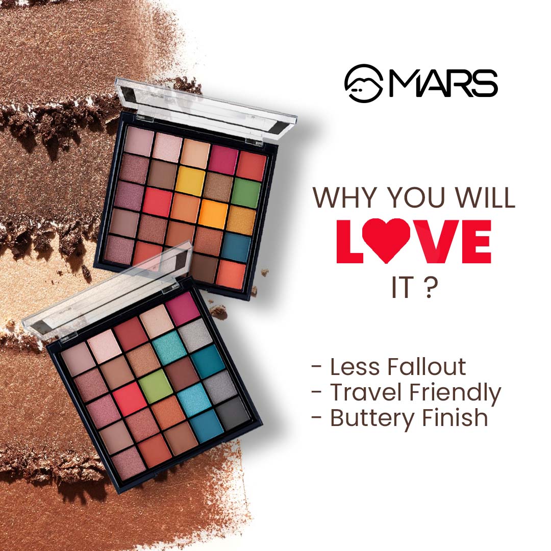 Buy MARS Makeup Kit With Dual Applicator - 02 Online