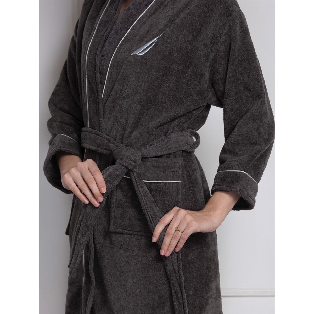 Buy Nautica Luxurious Ultra Soft Bath Robe -2pc Online