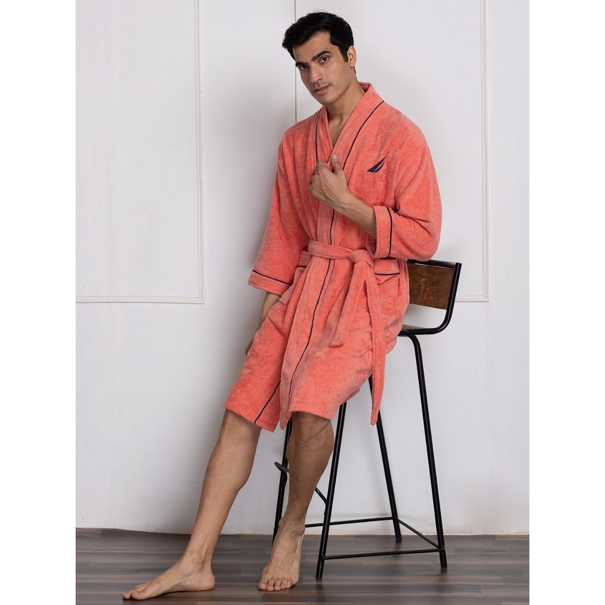 Buy Nautica Luxurious Ultra Soft Bath Robe -2pc Online