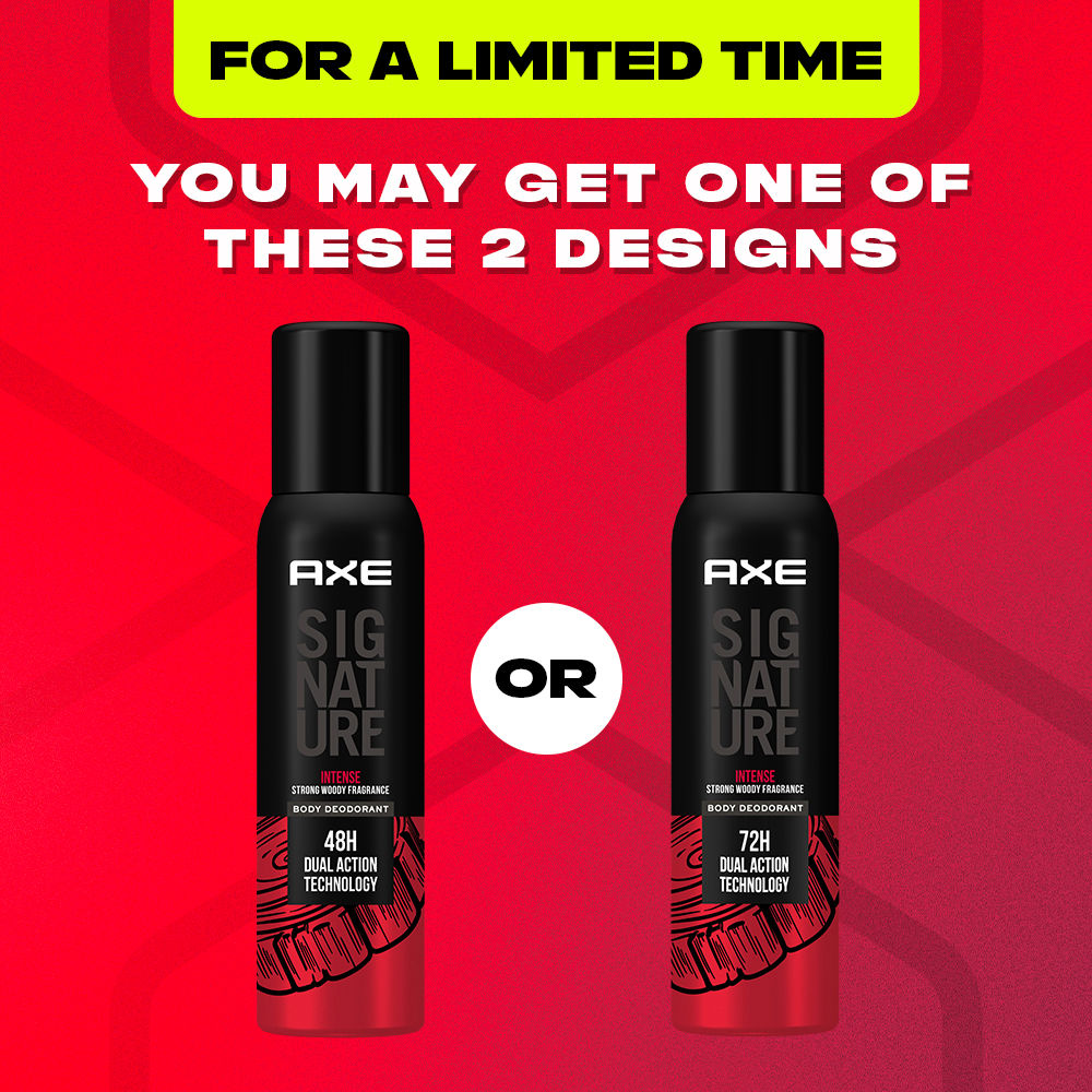 Axe Signature Intense Long Lasting No Gas Body Deodorant For Men: Buy ...