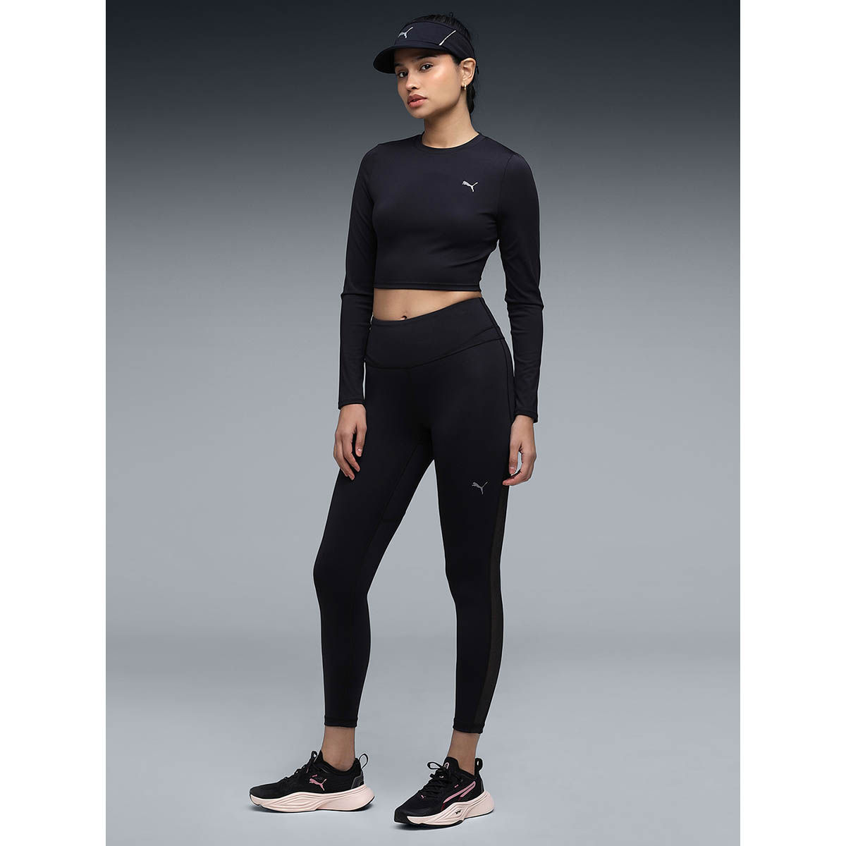 Buy Puma Shape Womens High-Waist Black Training Tights Online